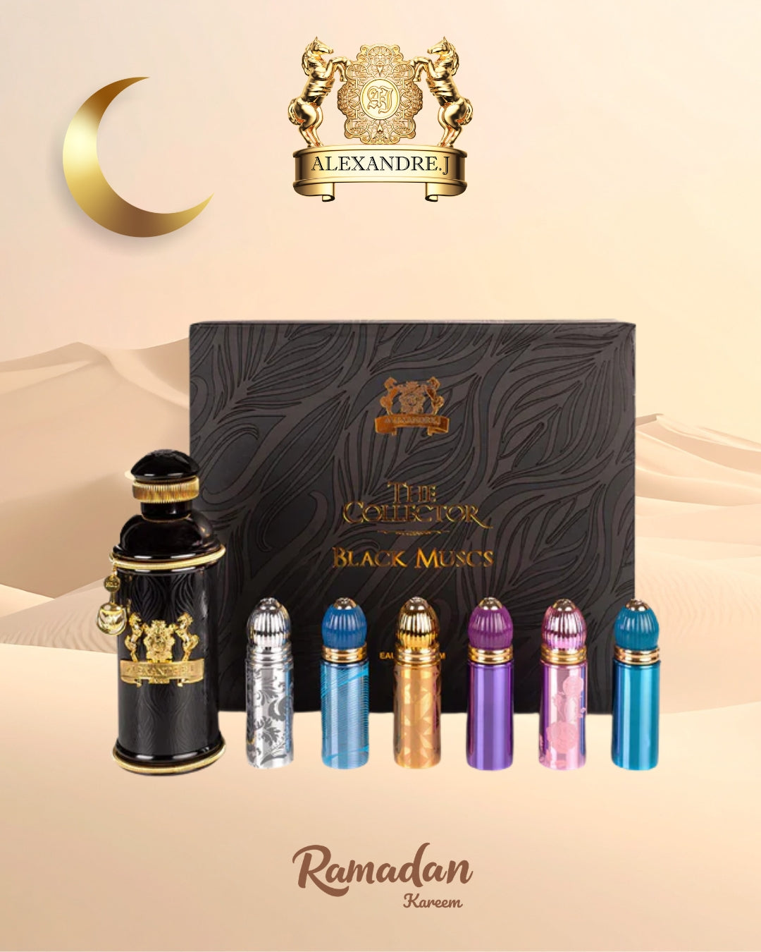 Alexandre J Black Muscs Value Gift Unisex Set – Beauty Concept